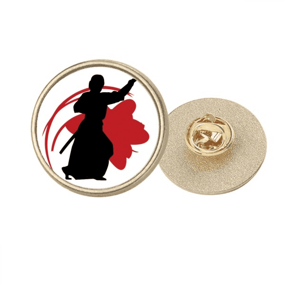 Broche de Oro Metálico Circular Unbranded Katana Sakura Parry | Bodega ...