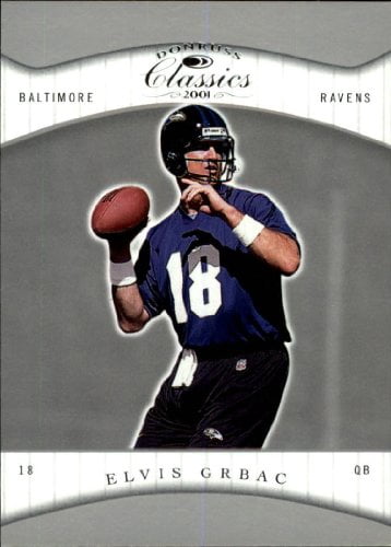 2001 Donruss Classics #6 Elvis Grbac NFL Football Trading Card ...
