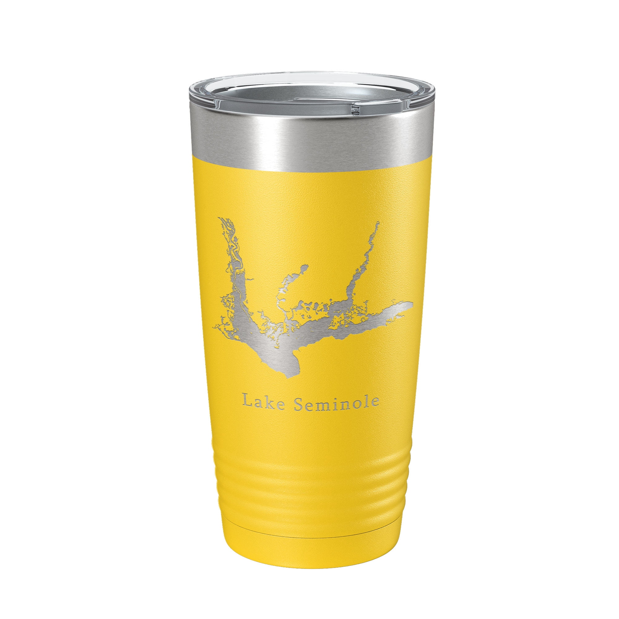Lake Seminole Map Tumbler Travel Mug Insulated Laser Engraved Coffee ...