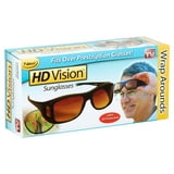 HD Vision Wrap Around Sunglasses - Walmart.com