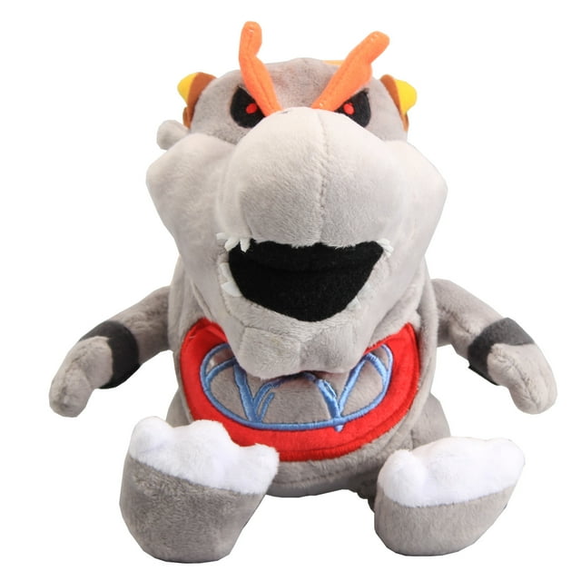 uiuoutoy Super Mario Baby Dry Bones Bowser JR Gray Koopa 7'' Plush Toy ...