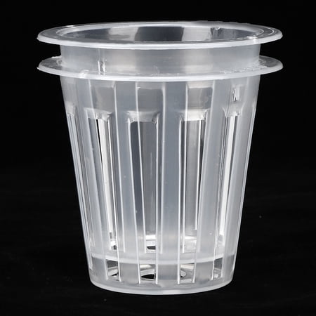 Hydroponics Pot Breathable Soilless Plant Net Pots Wide Lip Design ...