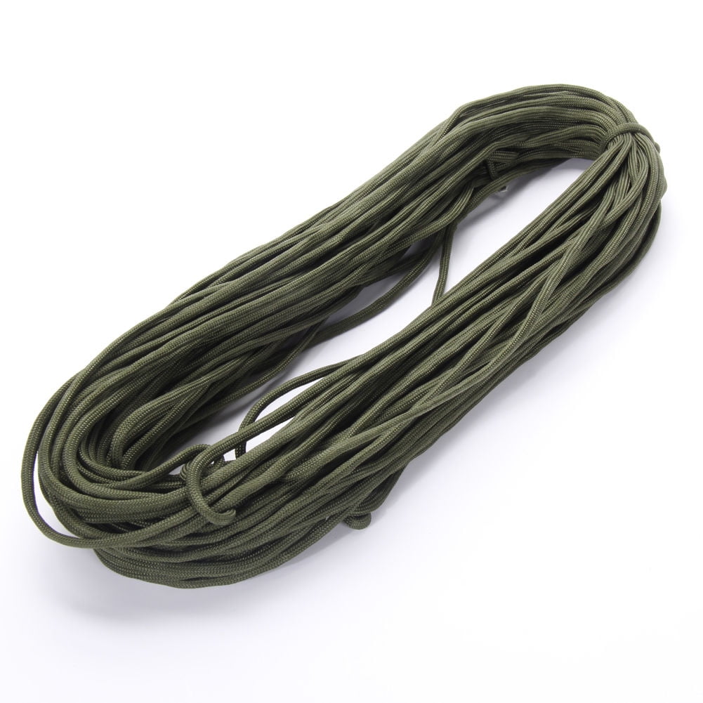 7 Strands Braided Paracord, 31M Safety Rope Lanyard, Parachute Cord ...
