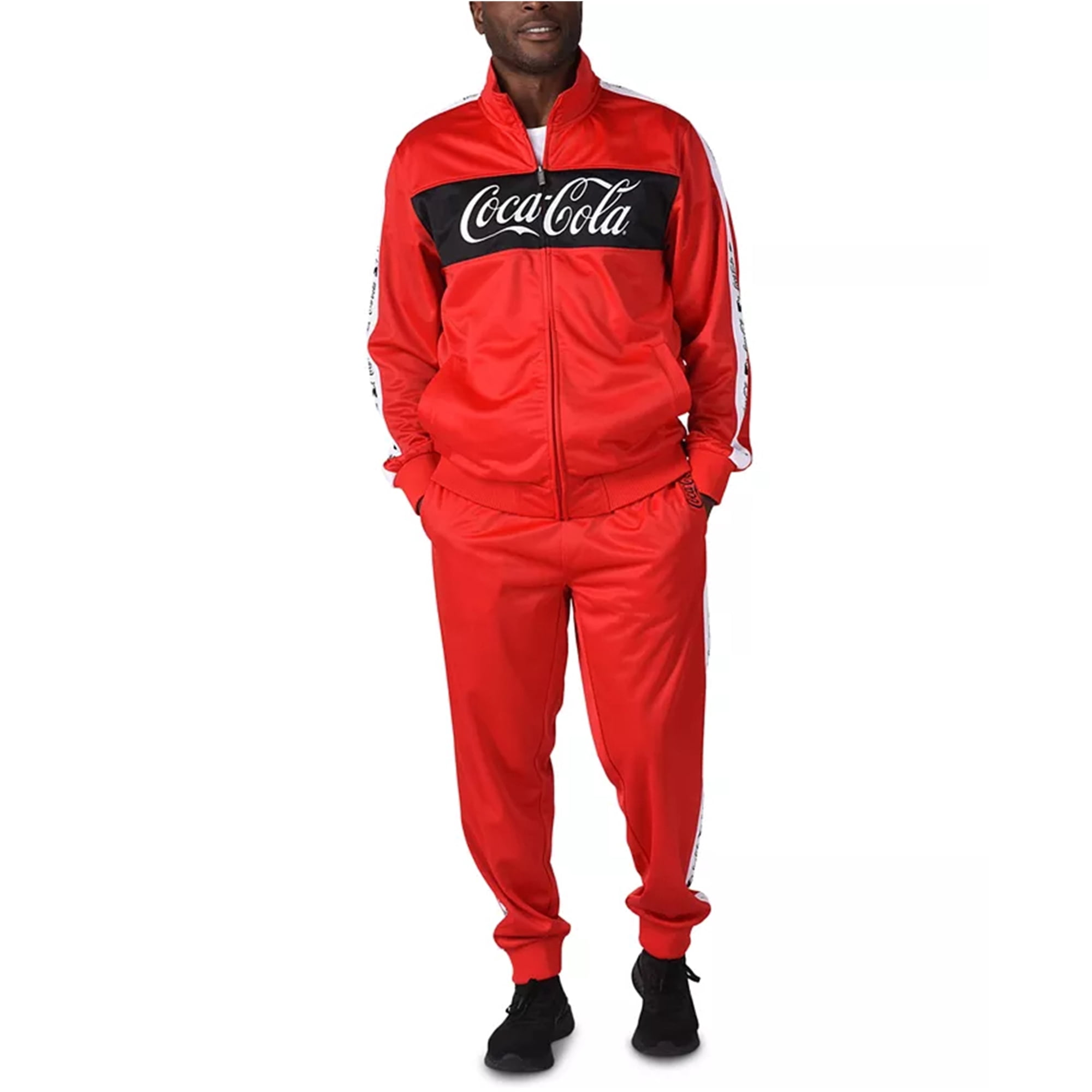 Sudadera STARTER Hombre Coca-Cola Track Jacket roja L | Walmart en línea