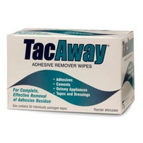 Torbot Group TacAway Adhesive Remover Wipes: Hypo-allergenic, Latex ...