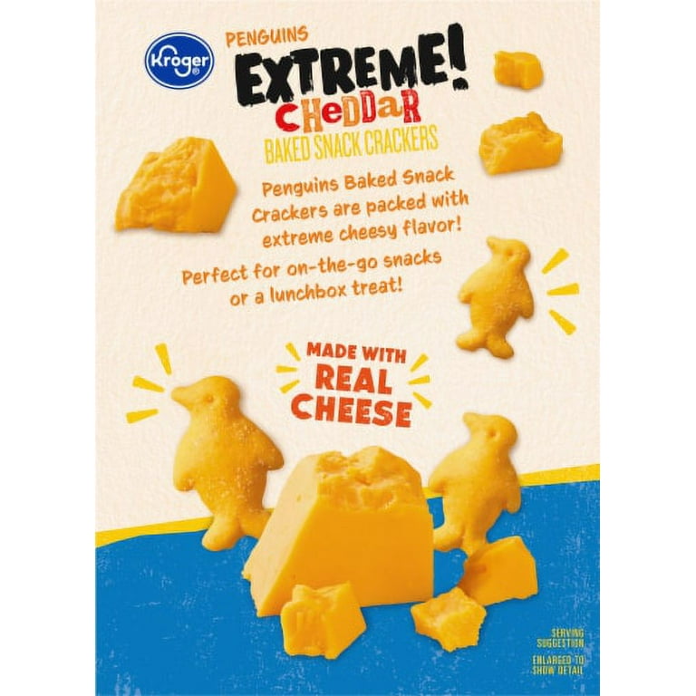 Penguin Crackers Walmart Cheddar Whales