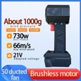Thrust 1kg，Electric Cordless Leaf Blower, Handheld Electric Leaf Blower ...