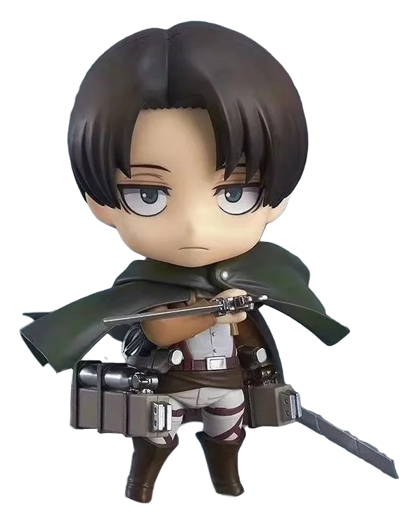 Figura DE ACCIÓN DE Attack on Titan en PVC, modelo coleccionable de ...