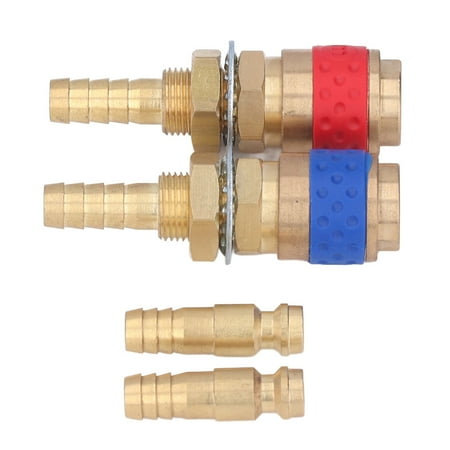 Welder Water Adapter, Quick Connecting Welding Quick Connector Brass M8 ...