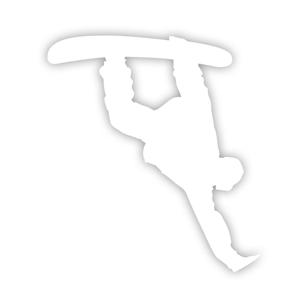 Snowboarder Sticker Decal Die Cut - Self Adhesive Vinyl - Weatherproof ...