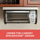 BLACK+DECKER SpaceMaker Under-Counter Toaster Oven, Black/Silver ...