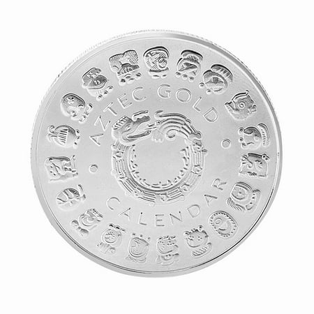 Deamos 40mm Mayan Civilization Commemorative Coin Collectible Art Coin ...