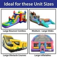Large Vinyl Storage Bag for Outdoor Inflatable Bounce Houses, Water ...