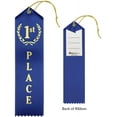RibbonsNow 1st-6th Place Winner Prize Award Ribbons, 72 Total with Card ...