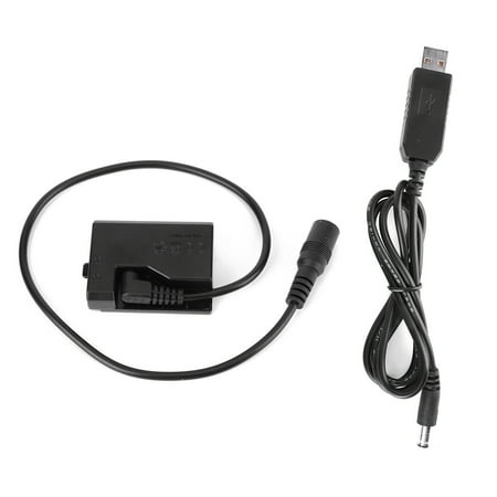 Dummy Battery, Durable USB To ACK-E10 Dummy Battery, Black USB Input ...