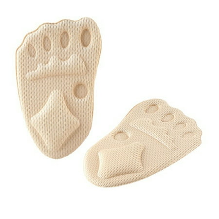 Pompotops Front Foot Pads Sponge Thickened Forefoot Pad High-heeled ...