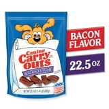 Canine Carry Outs Bacon Flavor Dog Treats, 22.5 oz Bag - Walmart.com