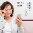 tyler Big Button Corded Phone, Speakerphone for Seniors, Landline with ...