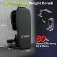 Mikolo Adjustable Weight Bench, Heavy Duty, Foldable, Multifunction ...