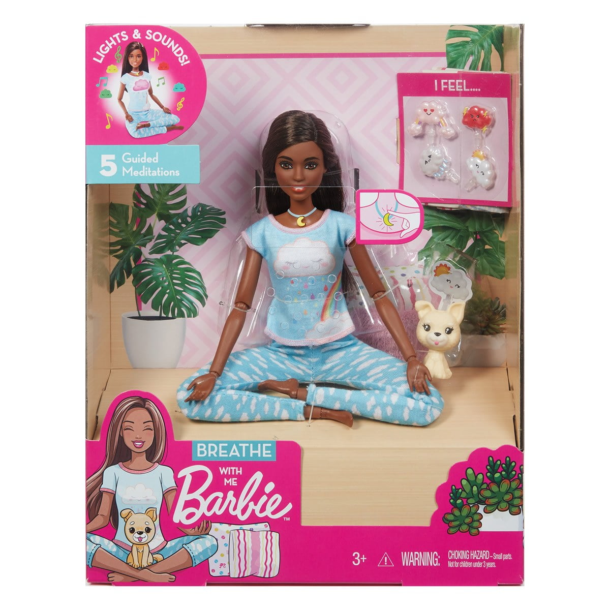 Barbie Breathe & Relax With Me Barbie Doll Playset, 6 Pieces - Walmart.com