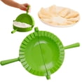 Green Wonton Dumpling Press Mold, Large Plastic Ravioli Maker for ...