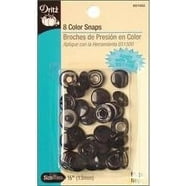 Dritz Heavy Duty Snaps Size 24 Gunmetal 7pc - Walmart.com