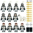 12 Pcs Medieval Knights Mini Figures Building Blocks Toys, Ancient ...