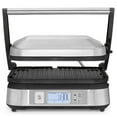 Cuisinart Smoke-Less Indoor Griddler, Contact Grill & Panini Press ...