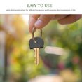 HINTRMENT 60Pcs Silicone Key Fob Cover Black Durable Protective Sleeve ...