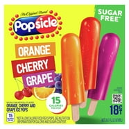 Great Value Sugar Free Variety Flavor Junior Ice Pops, 1.65 fl oz, 20 ...