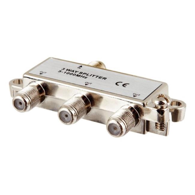 Monster 140139-00 1 GHz & 5-1000 MHz Just Hook It Up 3 Way Digital Coax ...