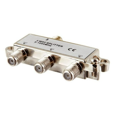 Monster 140139-00 1 GHz & 5-1000 MHz Just Hook It Up 3 Way Digital Coax ...