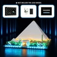 YEABRICKS Led Light Kit for Legos 21058 Architecture Great Pyramid of ...