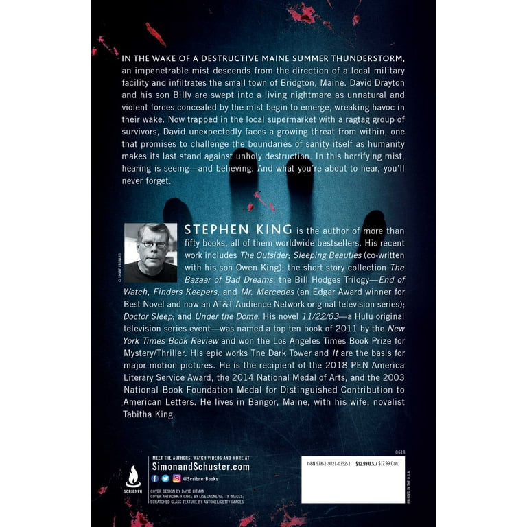 Misten Stephen King Stephen King's "The Mist" In Development As TV