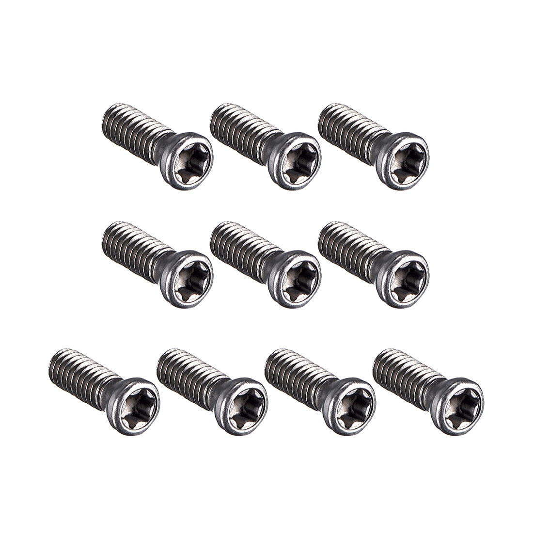 10pcs M3 x 8mm T8 Torx Screws Grade 12.9 Alloy Steel For Lathe Carbide ...