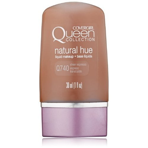 COVERGIRL Queen Collection Nature Hue Liquid Foundation, Sheer Espresso ...