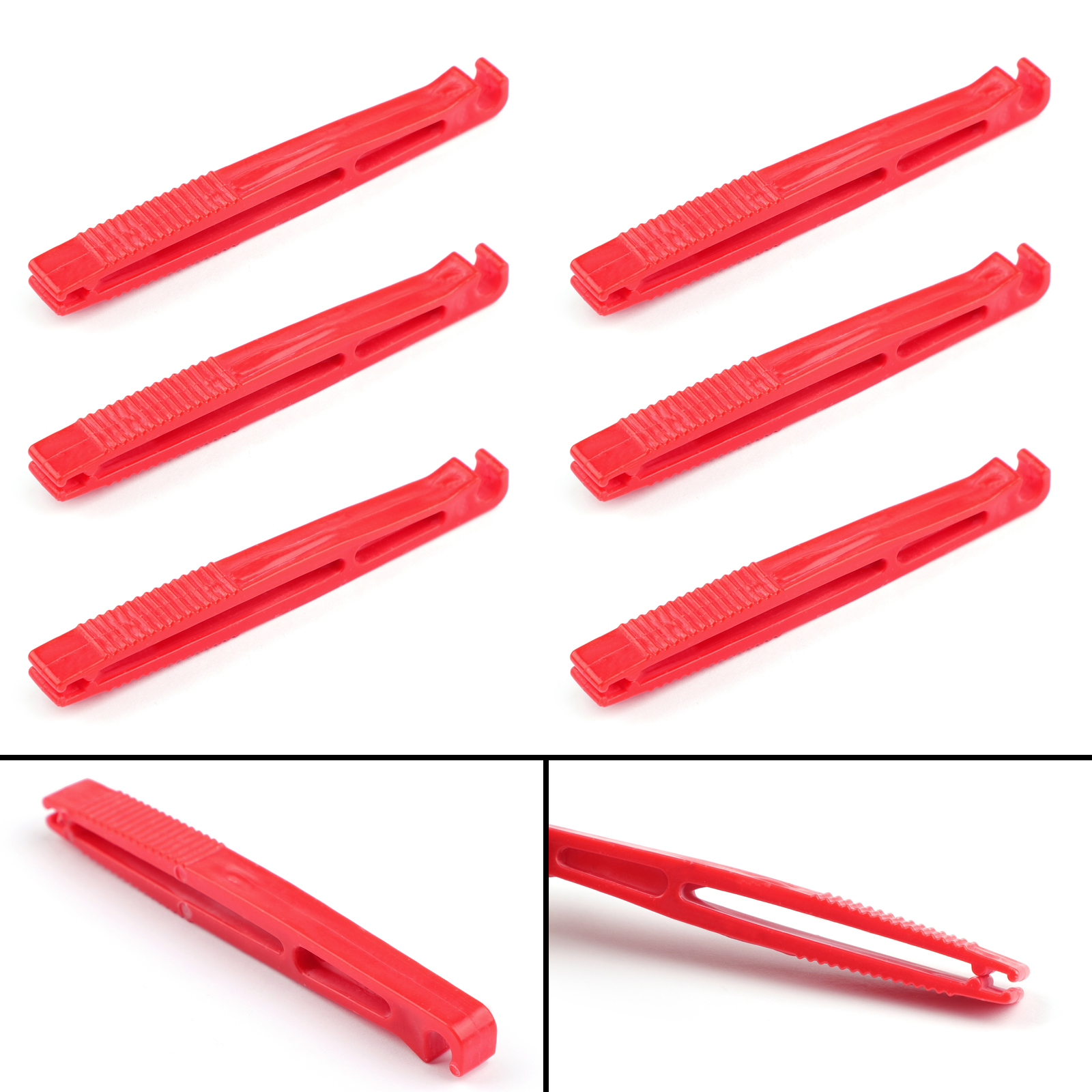 6 × Fuse Puller Car Automotive Standard Medium Blade Fuse Tool ...