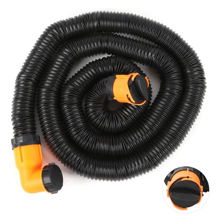 Sewer Hose,15ft Sewer Hose Kit Dump Drain Hose Dump Station Fitting ...