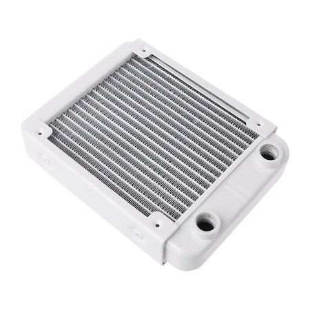 Water Cooling Computer Radiator 10 Pipe Aluminum Heat Exchanger Liquid ...