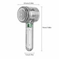 1PC White Minibee Rechargeable Six Blade Fabric Shaver Portable ...