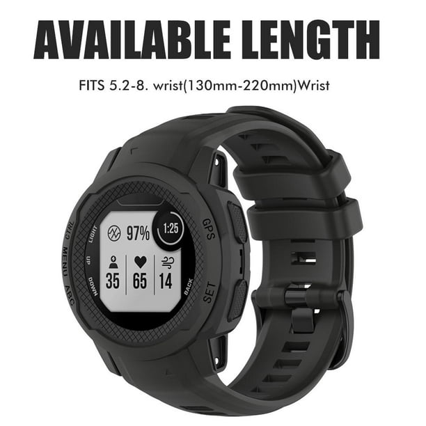 Smartwatch Silicone Straps,Replacement Straps Compatible for Silicone ...