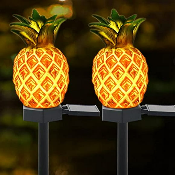 Solar Pineapple Lights