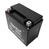 YTX12-BS Power Sports 12V 12AH Battery Replaces 12-BS ETX12 GTX12-BS ...