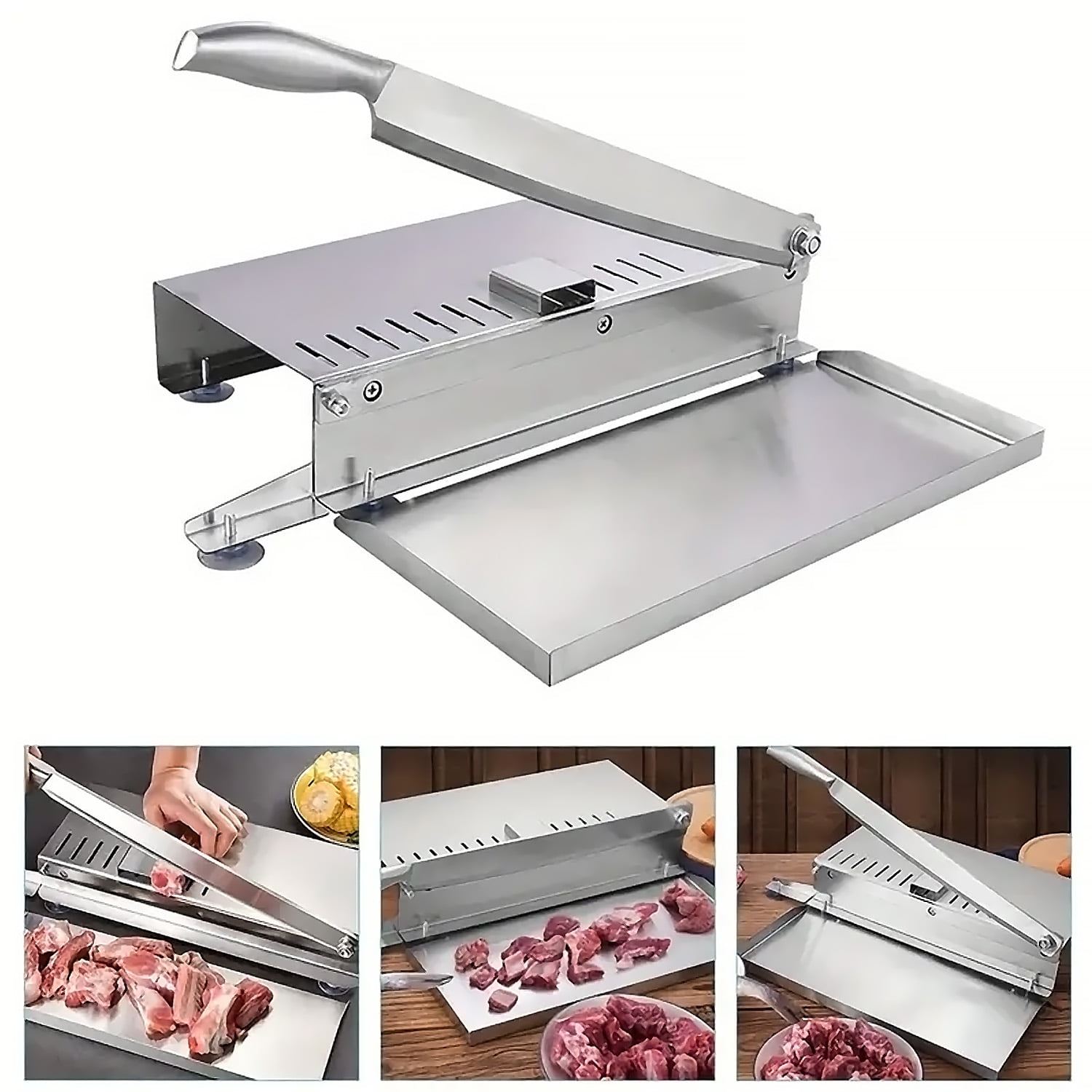 Click here for Karramlili Manual Meat Slicer Meat Bone Cutter Mac... prices