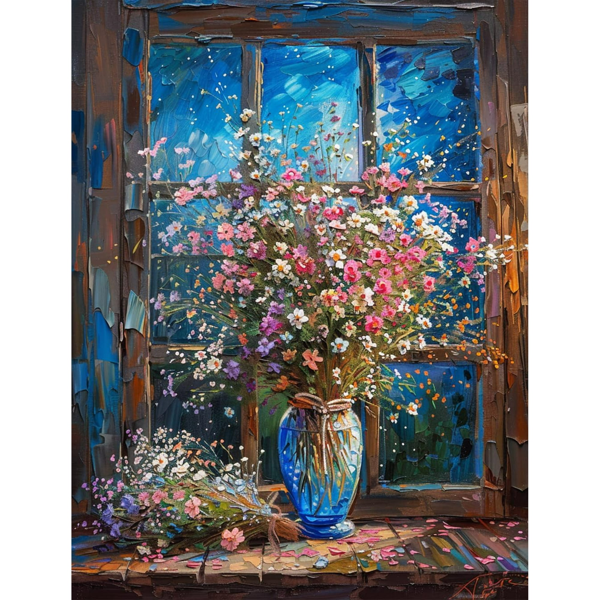 Click here for Wipblak Gypsophila Flower In Front Of The Window A... prices