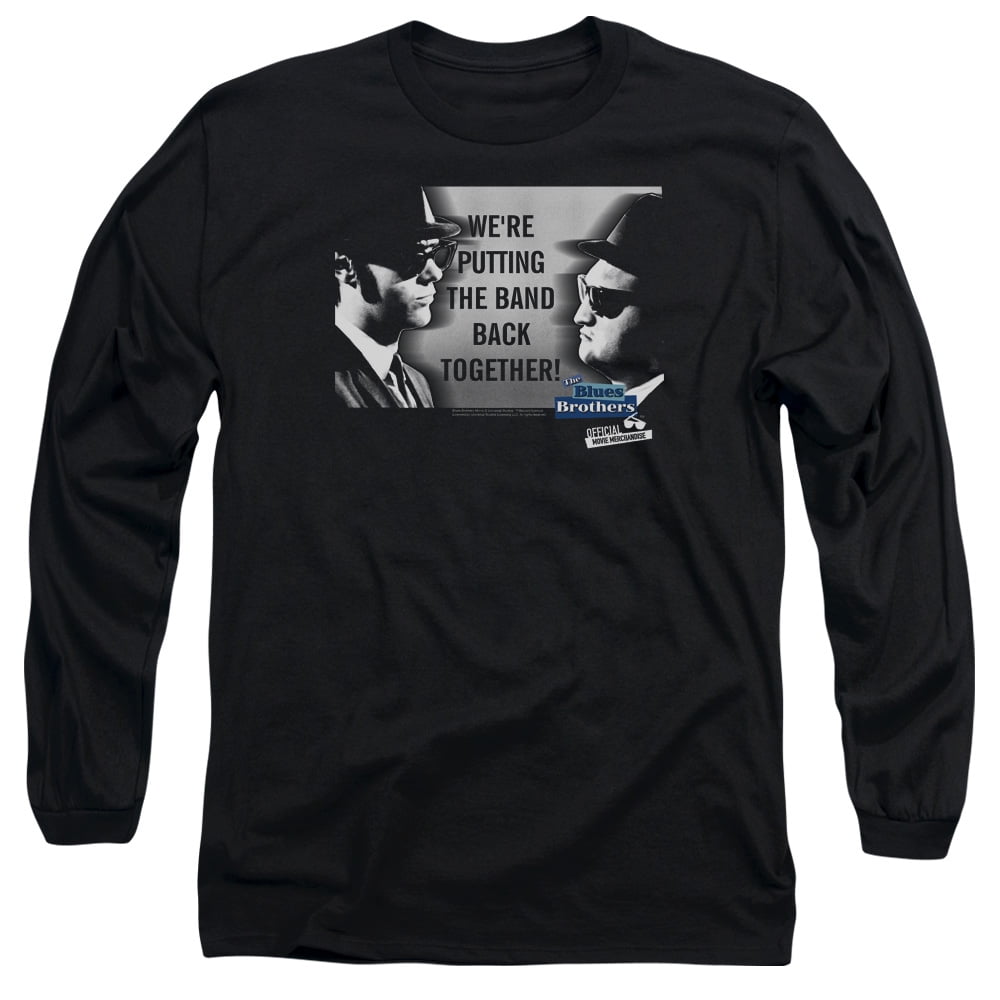 Blues Brothers Band Officially Licensed Adult Long Sleeves T Shirt ...