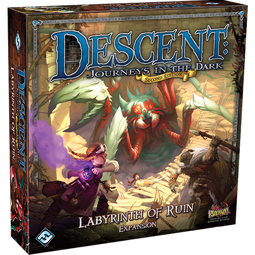 Descent Journeys in the Dark Second Edition: Labyrinth of Ruin ...
