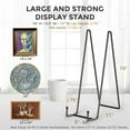 TR-LIFE 16 Inch Heavy Duty Plate Stand (2 Pack) - Metal Display Easel ...
