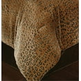 Cheetah Velvet Plush Print Bedding Comforter Mini Set - Walmart.com