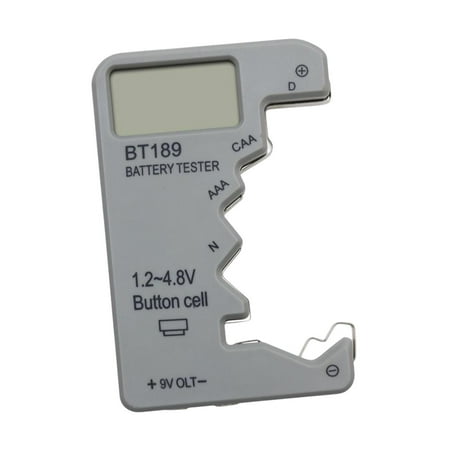Battery Tester Battery Capacity Check for Household Batteries 9V AA ...